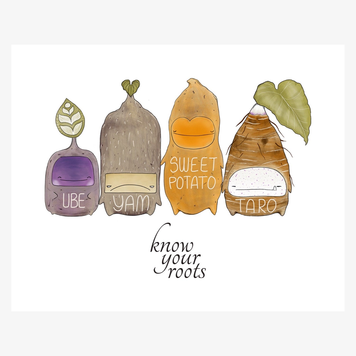 Know Your Roots Art Print | The Lola x Kenneth Collaboration